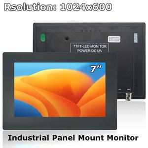 Jual 7 Inch Cheap Small Industrial Grade Panel Mount Touch Screen ...