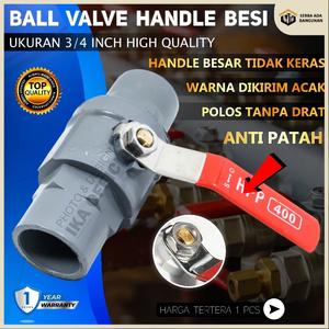 Jual Ball Valve 3/4 Inch Gagang Besi l Stop Kran Keran Pvc Handle Besi - Kota Tangerang ...