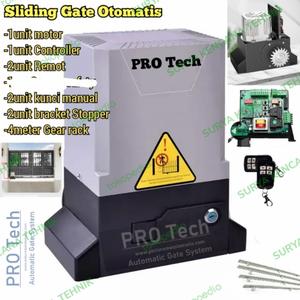 Jual Axel Sliding Gate Pro Tech Mesin Pintu Gerbang Otomatis Pagar ...