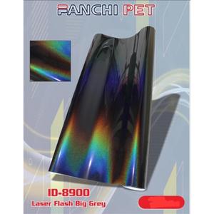Jual Best ROLL Sticker FANCHI ID-8900 Laser Flash Big Grey PET per 50CM ...