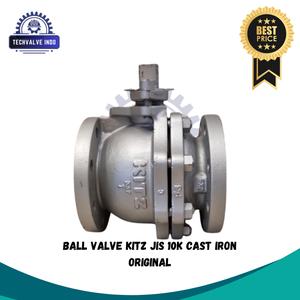 Jual BALL VALVE KITZ 4" INCH JIS 10K CAST IRON ORIGINAL - Jakarta Barat - TechValve Indo | Tokopedia