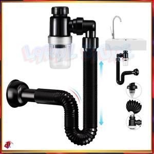 Jual Sifon Flexible Siphon Pop Up Tarik Leher Angsa Selang Fleksibel ...