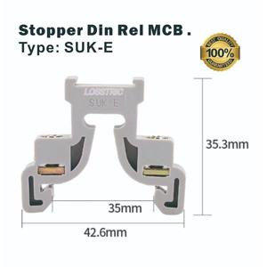 Jual Stopper Din Rel MCB / Penahan MCB - Kota Surabaya - losstric ...