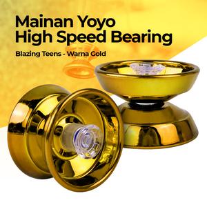 Jual TWO DRILLS Mainan Yoyo High Speed Responsive Bearing Blazing Teens ...