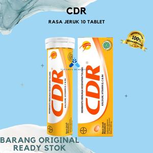 Jual CDR Rasa Jeruk 10 Tablet original - Kota Surabaya - Vitamin ...