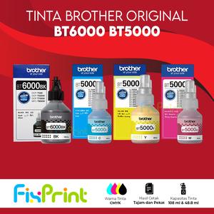 Jual Tinta Brother 1 Set D60BK BT 5000 BT 6000 T310 T510w T710 w - CMY ...