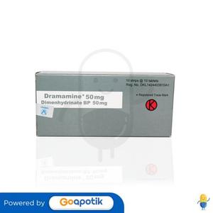 Jual DRAMAMINE 50 MG BOX 100 TABLET - Jakarta Barat - Apotek Mulia ...