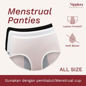 Jual Bundle isi 3 - Nipplets Menstrual Panties - Bundling isi 3 ...