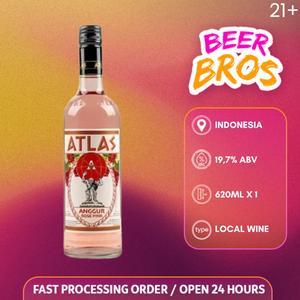 Jual Anggur Atlas Rose Pink 620ml Indonesia Rose Wine - Jakarta Barat ...