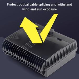 Jual 8 Core Fiber Optic Distribution Box Uncut Cable Port Outdoor 1:8 ...