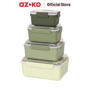 Jual AZKO Kris Set Wadah Makanan Clip Lock Dengan Vent Food Container ...