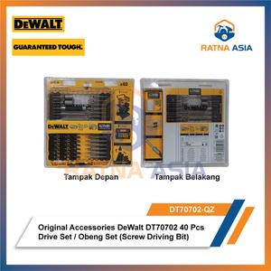 Promo Dewalt DT70702-QZ Mata Obeng Set 40 Pcs Screw Driving Bit Drive ...
