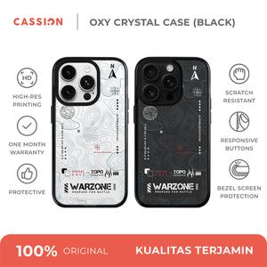Promo Oxy Crystal Case For iPhone 16 15 14 13 12 11 XS XR 7 8 SE 2 3 Pro Max Plus Mini Cassion ...