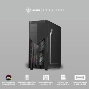 Jual NYK Nemesis Casing Case PC Komputer Gaming T10 Scylla - Jakarta ...