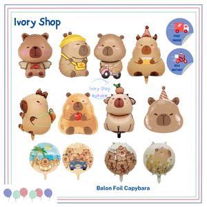 Jual Balon Foil Kapybara Capybara Balloon - Bulat mobil - Kota Bandung ...