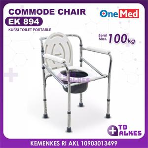 Jual GOJEK ONLY Commode Chair Tanpa Roda Onemed Kursi Toilet BAB Pup ...