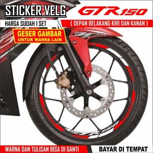 Promo Promo Stiker velg custom Honda supra gtr sticker lis whell rim ...