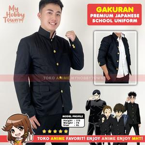 Jual Blazer Gakuran Anime Seragam Sekolah Jepang Japanese School ...