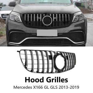 Jual Mercy X166 Grille Mercedes GL500 GLS450 Hidung Chrome GT GTR - New ...