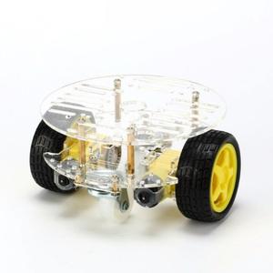 Jual 2WD Mini Round Double Deck Robot Kit Arduino DIY - Kota Bandung ...