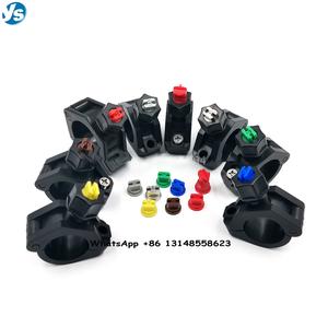 Jual Plastic Eyelet Clip Nozzle, Pipe Clamp Holders, Fat Fan Spray ...