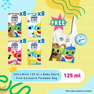 Promo Ultra Mimi 125 ml x Baby Shark - Free Foldable Bag - Fold Bag ...