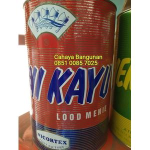 Jual LOODMENIE MENI MENIE KAYU CAP KAMPAK GALON CAT DASAR KAYU ORANGE ...