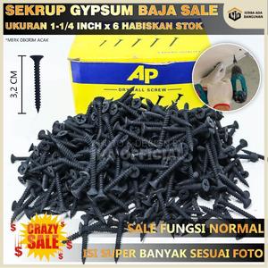 Jual Sekrup Gypsum Baja Dijamin Tajam / Baut Skrup Kayu Drywall Screw 1 ...