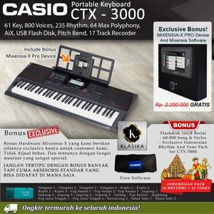 Jual Keyboard Casio CTX-3000 Bundle Hardware Mixensia-X / CT-X3000 ...