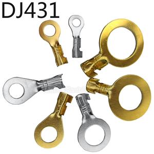 Jual 100Pcs DJ431-6B/3.2A/4.2A/5B/8B/10B/12C Round Terminal Block O ...