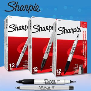 Jual Sharpie Marker Oil Based Waterproof Industrial Thick and Thin ...