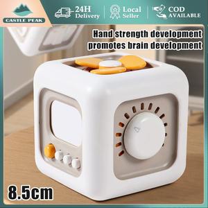 Jual Busy Cube Montessori 6 in 1 - Mainan Edukasi Sensorik untuk Bayi ...