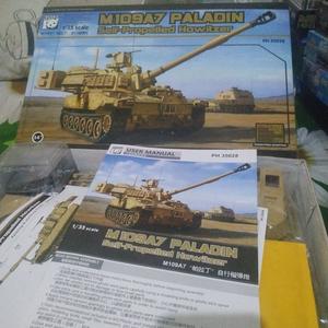 Jual tank paladin M109A1 self propelled howitzer 1/35 model kit panda ...