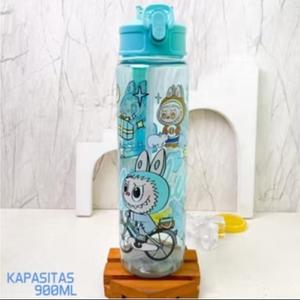 Jual BOTOL LABUBU VIRAL!!! Botol Minum LABUBU Anak Karakter LABUBU 900 ML - Tosca - Capybara ...
