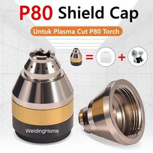 Jual P80 Shield Cap Plasma Cut Torch Keramik Site Wheel P-80 Roda ...
