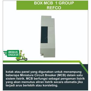 Jual BOX MCB 2 GRUP/ PANEL MCB / PENGAMAN LISTRIK / PEMBAGIAN LISTRIK ...