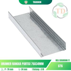 Jual METAL STUD DAN U RUNNER KERANGKA PARTISI - METAL STUD - Kab ...