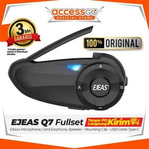 Jual EJEAS Q7 Bluetooth Radio FM Intercom Helm 7 Rider Helmet - Ejeas ...