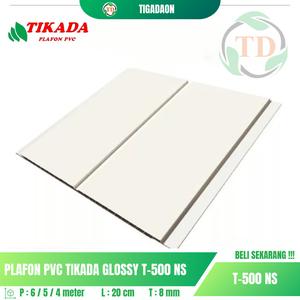 Jual PLAFON PVC TIKADA T- 500 Nat Glossy - 4m - Kab. Bekasi - tiga daon ...