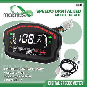 Jual Speedometer Speedo LED DIGITAL DUCATI Koso RX3N Universal ...