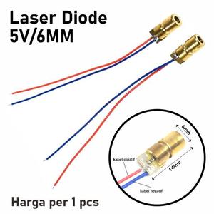 Jual Modul Module Laser Diode 5V dioda 6mm Arduino Merah Pointer 650nm ...