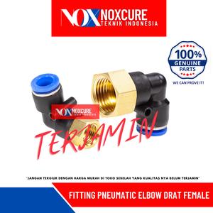 Jual MPLF 12-02 FITTING ELBOW PNEUMATIC DRAT FEMALE SELANG 12MM DRAT 1/4'' PLF 12-02 - Jakarta ...