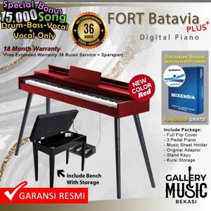 Jual Fort Batavia PLUS Digital Piano / BataviaPLUS Garansi Resmi ...