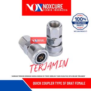 Jual SF 40 QUICK COUPLER FEMALE CONNECTOR AIR HOSE KOMPRESSOR DRAT ...