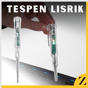 Jual Tespen Lampu Dual LED Testpen Indicator Test Pen Obeng Tes Kabel ...
