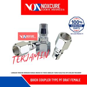 Jual PF 30 QUICK COUPLER MALE CONNECTOR AIR HOSE KOMPRESSOR DRAT FEMALE ...