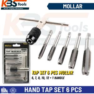 Jual Hand Tap Set 6 Pcs M6 - M12 Pembuat Drat Manual Handtap 6pcs ...