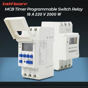 Jual Taffware Programmable Digital Timer Switch 20 Program 220V/25A(16A) - THC30A - Kota ...