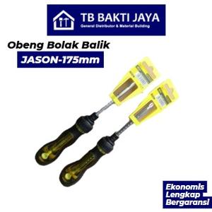 Jual Obeng Ratchet Lurus + - 2 Way Adjustable Screwdriver Jason - Kota ...