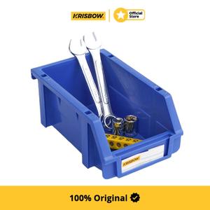 Promo Krisbow Storage Kotak Perkakas Plastik 10X16X7.4 Cm - Biru - Kab ...